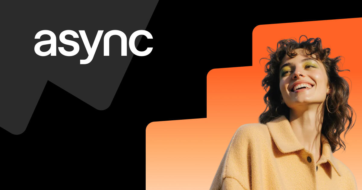 Blur Video Backgrounds with Async